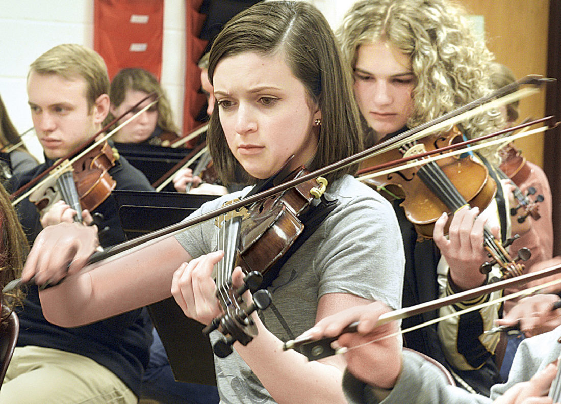 Williamstown High School substitute Kyle Conley teaches by sound | News ...